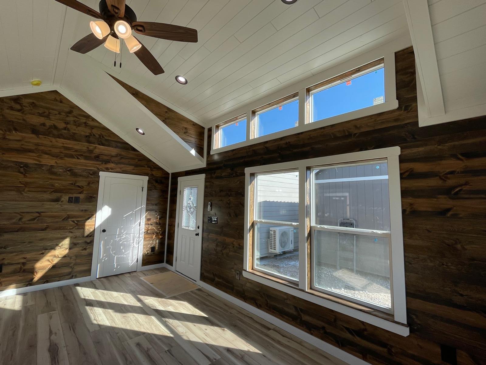 Starla Tiny Home with Gambrel Roof & Financing Options